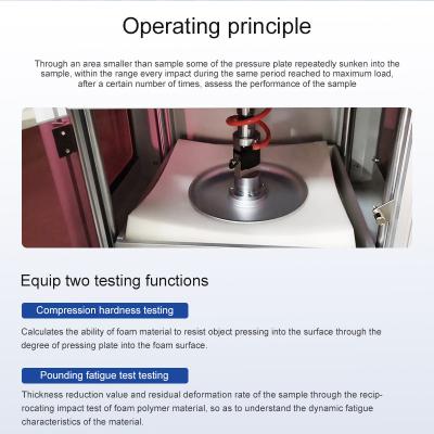 China Furniture Testing Machines Foam Reciprocating Compression Dynamic Fatigue Testing Machine for sale