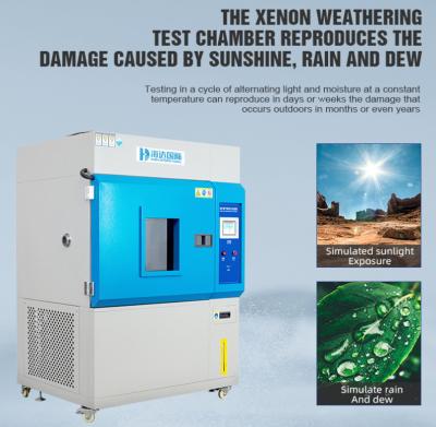 China CE Certification Simulated Environmental Touch Screen Xenon UV Test Chamber for sale
