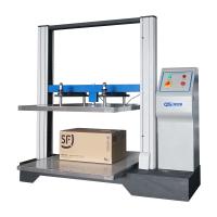 China LCD Display Box Compression Testing Machine With Windows 7 Control System Package Testing Equipment for sale