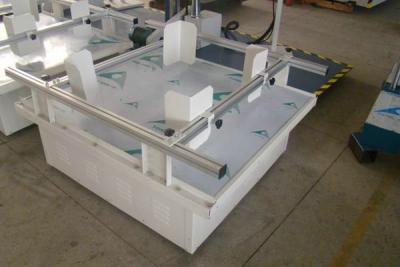 China Equipo de prueba del paquete de la vibración con el transporte de la simulación en venta