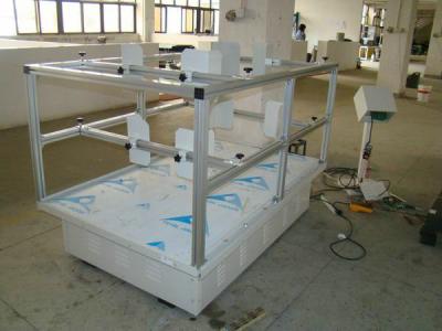 China Equipo de prueba del paquete de la vibración con el transporte de la simulación en venta