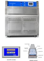 China Programmable Accelerated Weather Testing UV Aging Test Chamber With PID SSR Control for sale