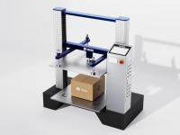 China LCD Display Box Compression Testing Machine With Windows 7 Control System Package Testing Equipment for sale