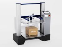 China LCD Display Box Compression Testing Machine With Windows 7 Control System Package Testing Equipment for sale