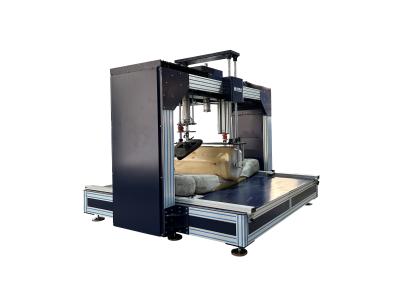 China OEM PLC Color Touch Screen Furniture Testing Machines , Mattress Rollator Intergrated Tester for sale