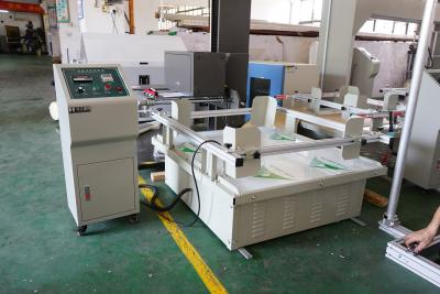 China Equipo de prueba del paquete de la vibración con el transporte de la simulación en venta