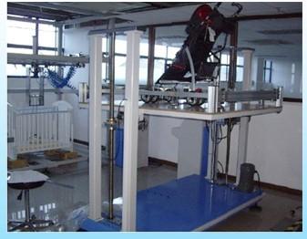 China Electric Strollers Testing Machine 100 Degree Rotation Experiment Station for sale