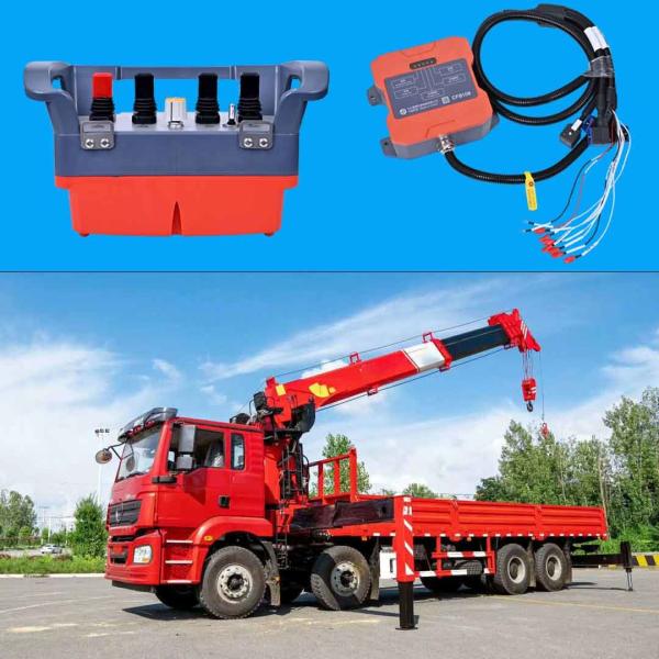 Customized Solutions Electrical Control System For Mobile Crane Wireless Remote Control Set