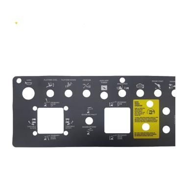 Cina Genie 72441 72441GT Pannello di controllo della piattaforma Decal per Genie Lift Z-45/25J, Z-45/25IC, Z-60/34 in vendita