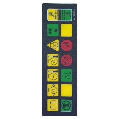 Cina JLG 1001122383 Decal Light Panel MTB Per piattaforme di ascensori aerei JLG in vendita