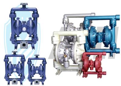 China Compressed Air Powered Pneumatic Diaphragm Pump For Poisonous Liquid Customized for sale