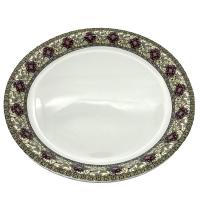 China Seamless Camper Melamine Plates Unbreakable Eco Friendly Dinnerware for sale