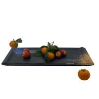 China Unique Melamine Dinner Plates Restaurant Rectangle Anti Scratch for sale