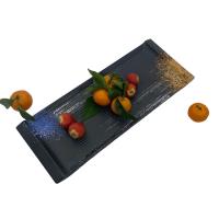 China Unique Melamine Dinner Plates Restaurant Rectangle Anti Scratch for sale