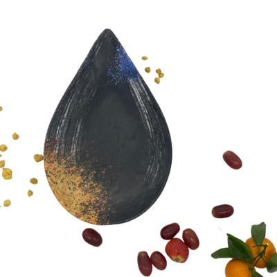 Cina I gocciolamenti modellano le stoviglie della melammina mette il padellame all'aperto dell'interno del modello della galassia in vendita