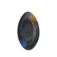 China Restaurant Hot Pot Melamine Salad Plate Sets With Galaxy Pattern for sale