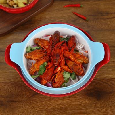 Cina Melamine Dinner Plates With/Without Pattern For Home Food Network Melamine Plates in vendita