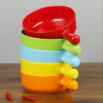 Cina Healthy Colorful Melamine Dinner Plates with/without Pattern for Wholesale Non-toxic in vendita
