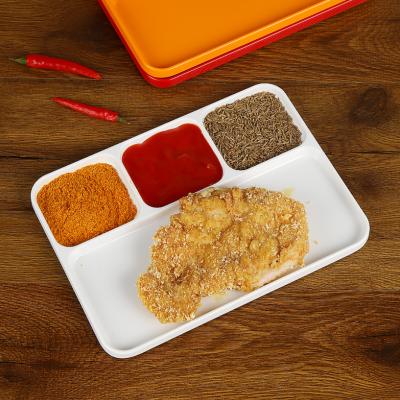 Cina Healthy Colorful Melamine Dinner Plates with/without Pattern for Wholesale Non-toxic in vendita