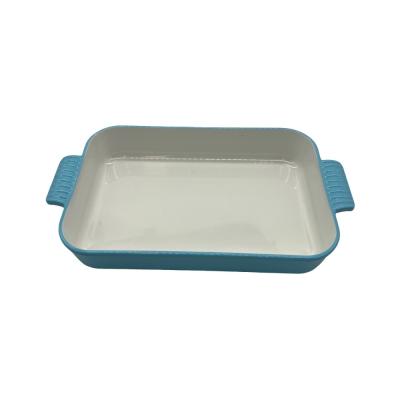 Cina Melamine Dinnerware Casserole Turquoise Tableware Plates Bowls Blue Green Dishwasher Safe Not Microware Not Oven in vendita