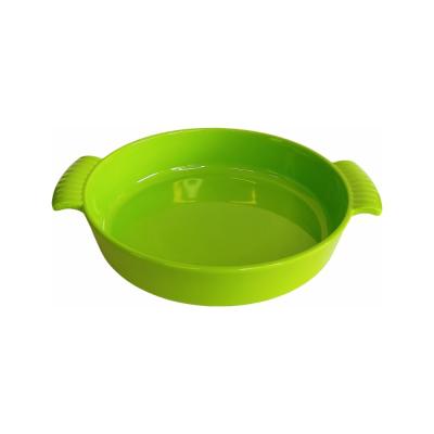 Cina Factory Wholesale A5-A8 Food Grade 10.6 Inch Casserole Reusable Melamine With Ears Casserole Dishes in vendita