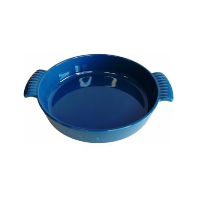 Cina Factory Wholesale A5-A8 Food Grade 10.6 Inch Casserole Reusable Melamine With Ears Casserole Dishes in vendita