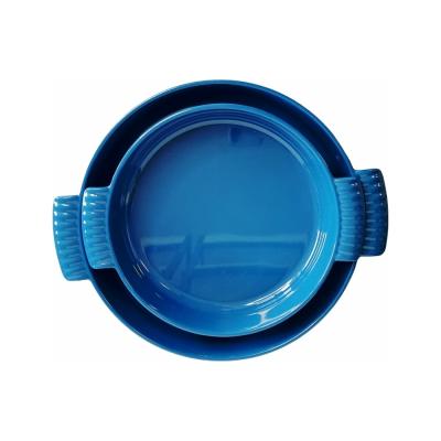 Cina Factory Wholesale A5-A8 Food Grade 10.6 Inch Casserole Reusable Melamine With Ears Casserole Dishes in vendita