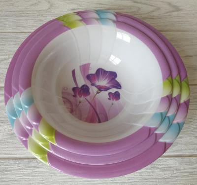中国 Customized Melamine Salad Bowl - High Fade Resistance Included 販売のため
