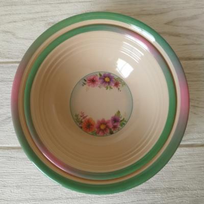 中国 Stain and Fade Resistant Melamine Salad Plate - Durable Construction 販売のため