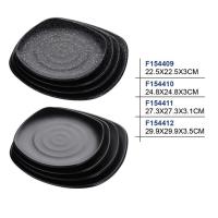 China Hohold Durable Melamine Plates - Stackable and Long-lasting for sale