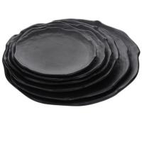 China Durable and Temperature Resistant Melamine Dinnerware Plates for sale