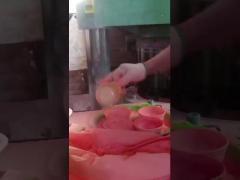 Red spoon production