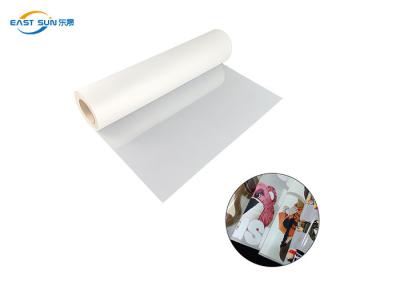 China Heat Transfer Printing DTF Film Hot Peel Single Side Matte DTF PET Film Roll for sale