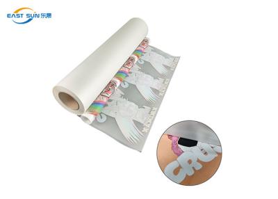 China DTF Printer Cool Peeling Single-Sided Matte Clear Heat Transfer PET Film for sale