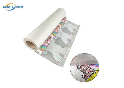 China Heat Transfer DTF Roll PET Film 60cm Hot Peel for sale
