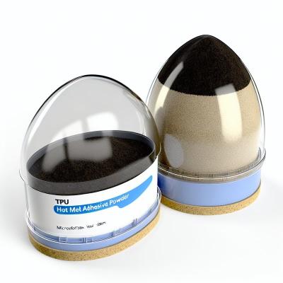 중국 탁월한 접착력 TPU 핫 펠트 접착 분말 수비에 대한 우수한 결합 강도 판매용