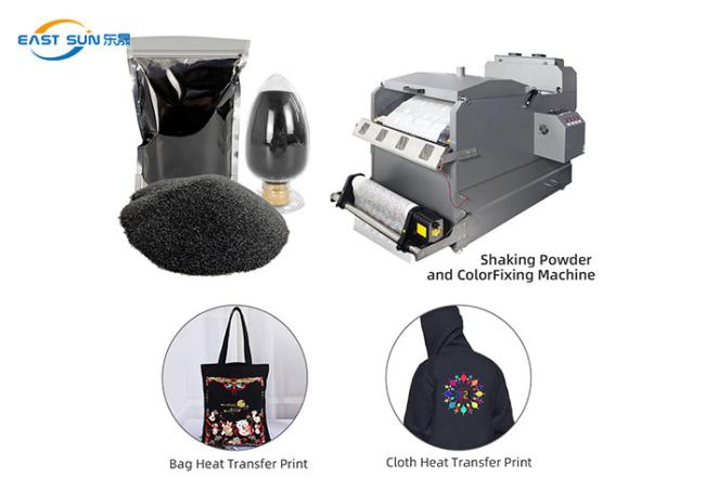 Polyurethane Anti Sublimation Black DTF TPU Heat Transfer Powder