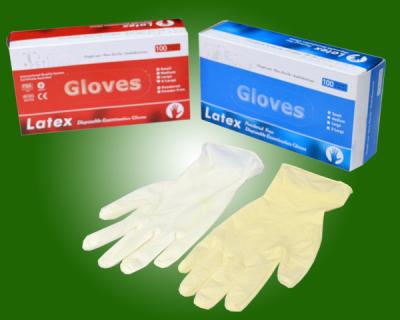 China Disposable Medical Latex Gloves/Disposable sterile Latex Surgical Examination Gloves/ Medical exam Gloves for sale