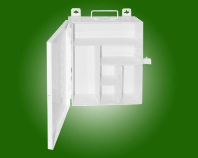 China China wholesale Emergency Care white first aid kit box/ first aid metal wall cabinet -004 for sale