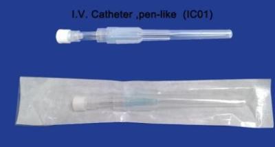 China pen-like（Paper-poly pouch）Disposable I.V catheter / IV Cannula / Intravenous Catheter with CE ISO for sale