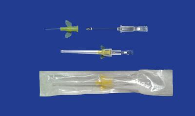 China with small wings（Paper-poly ) Retractable Safety Disposable I.V catheter / IV Cannula / Intravenous Catheter with CE ISO for sale