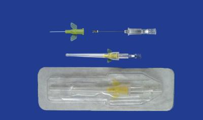 China with small wings（blister  ) Retractable Safety Disposable I.V catheter / IV Cannula / Intravenous Catheter with CE ISO for sale