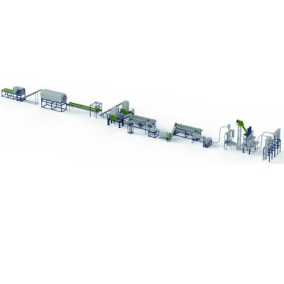 China Máquina de reciclagem de plástico Máquina automática de limpeza de garrafas 200kw for sale