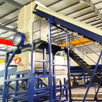 Quality 500kg/H-1200kg/H HDPE Washing Line Plastic Bottle Crusher Machine For PP PE for sale