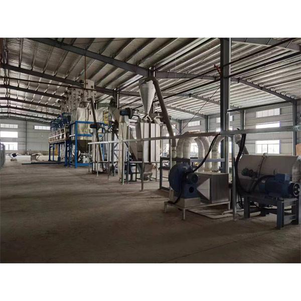 Quality Streamlined PET Bottle Washing Line 490kw Industrial Plastic Recycling Machine for sale