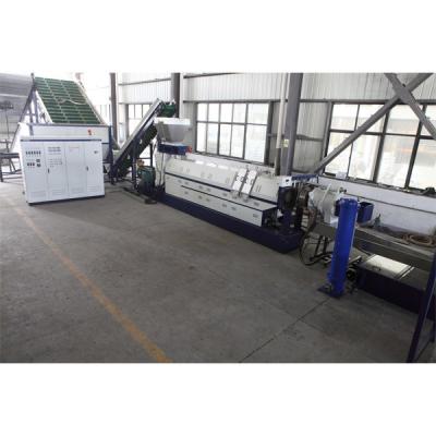 China ABS Plastic Waste Recycling Machine Carbon Steel Plastic Flakes Pelletizing Line Customerized for sale