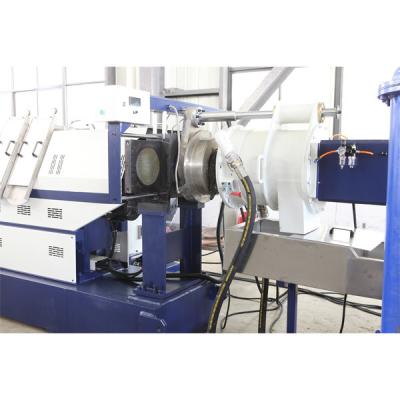 China ABS Plastic Waste Recycling Machine Carbon Steel Plastic Flakes Pelletizing Line Customerized for sale