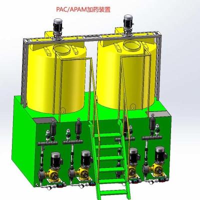 Cina Sistema di trattamento delle acque reflue in acciaio al carbonio 5000 kg/h in vendita