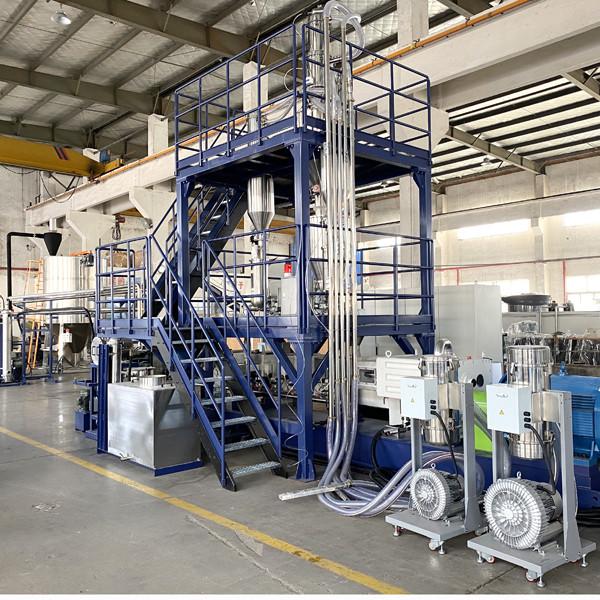 Quality Co Rotating Twin Screw Extruder Plastic Pelletizing Line For Compounding And for sale