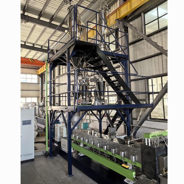 Quality Co Rotation Twin Screw Extruder Plastic Pelletizing Machine For Compounding And for sale